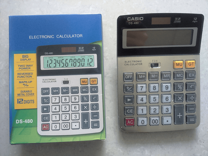 Máy tính Casio DS 480